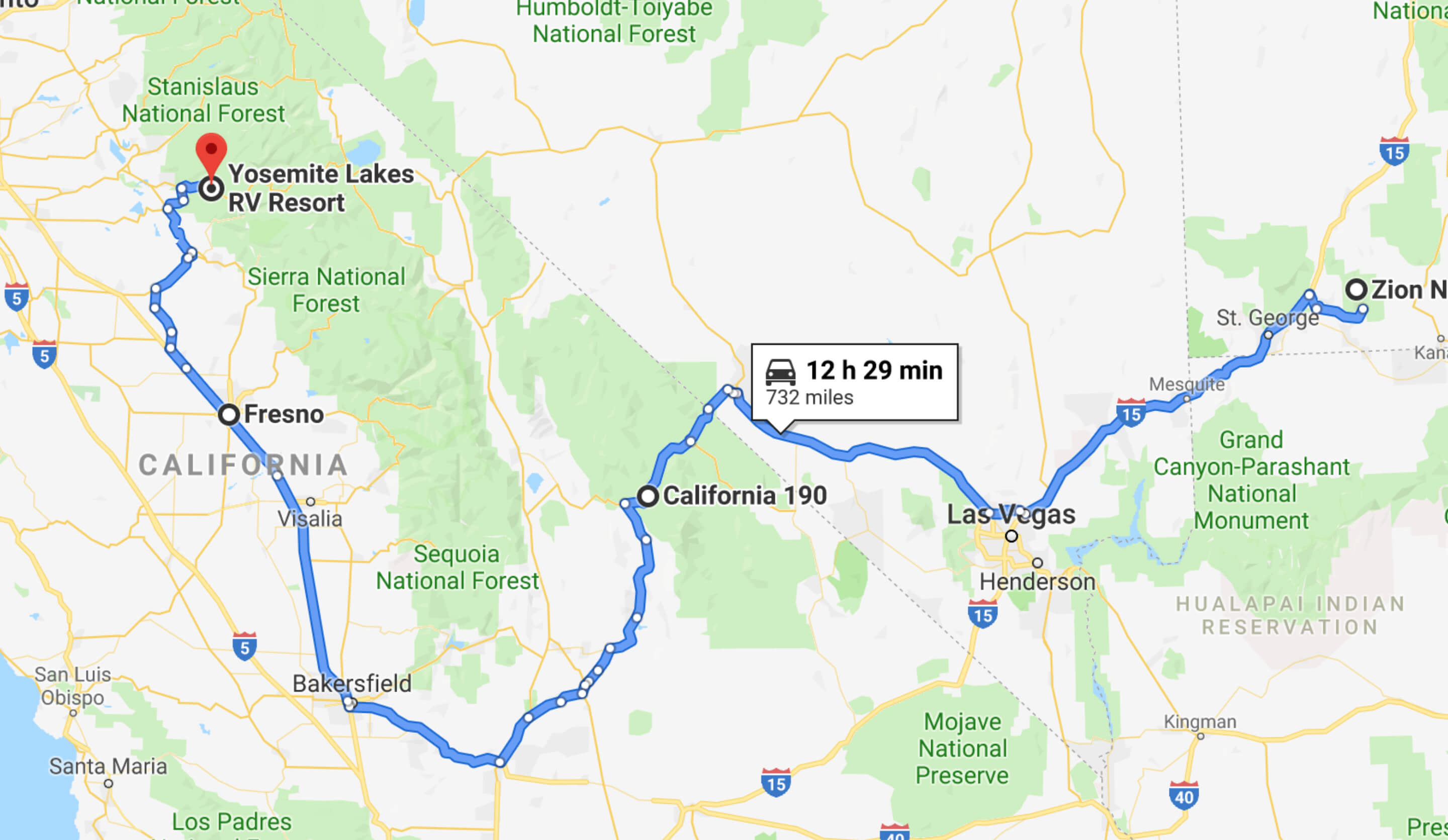National Park Road Trip Part 1: Road Tripping From Zion To Yosemite ...